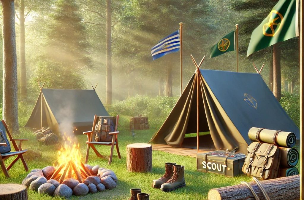 UN GRUPO DE SCOUTS EN AMEZKETA | Amezketa